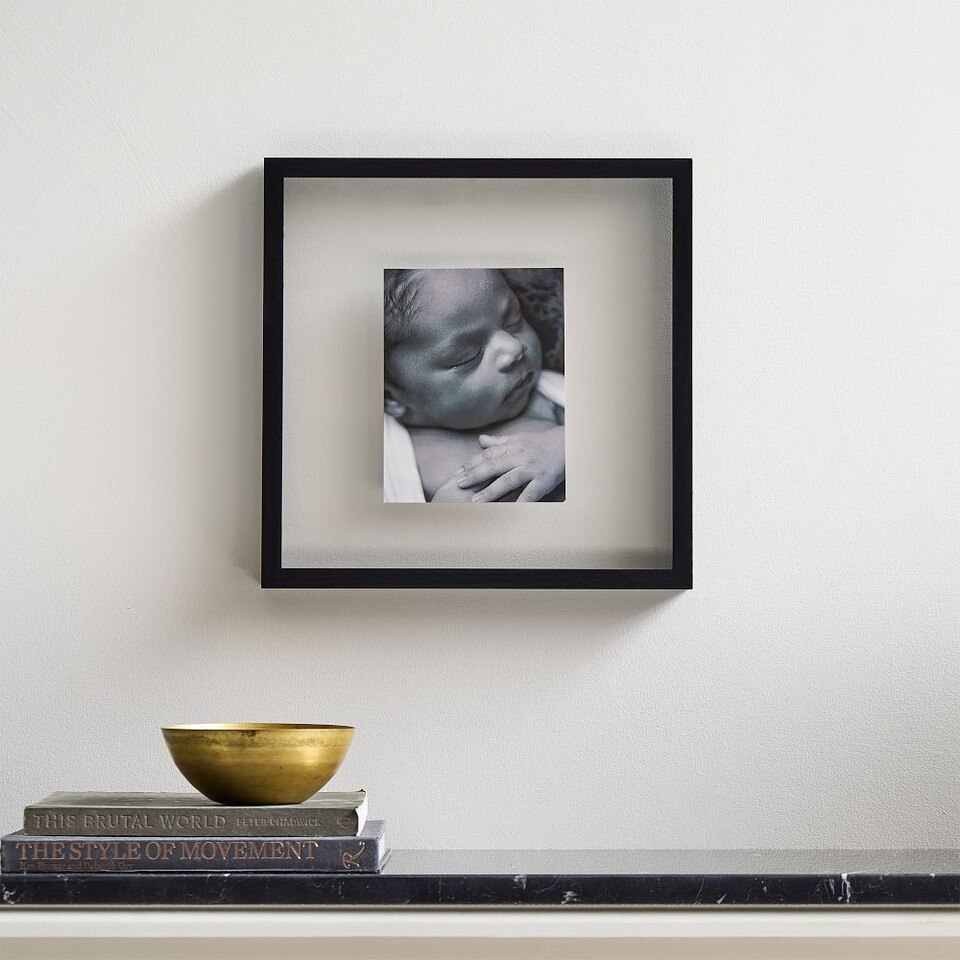 Floating Wood Gallery Frames - Modern Art Display | West Elm UK